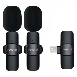 General G30 Lightning Dual Channel Wireless Microphone System - Black ...
