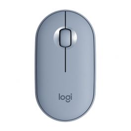 Logitech Mouse Gaming Wired M350 Pebble - Blue