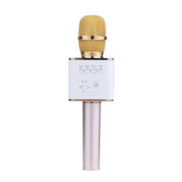 techdeal Q9 Karaoke Microphone Bluetooth - Gold