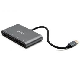 Yesido HB-13 Hub Adapter Cable 4-Ports Type-C 2.0 High Speed - Black ...