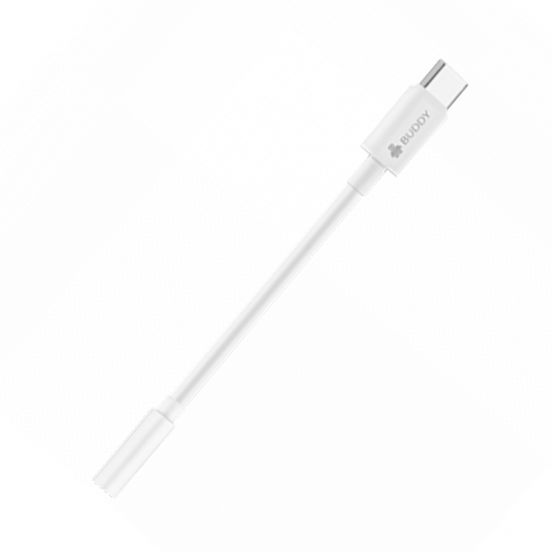 Buddy Cable Audio Type C To 3 5mm White