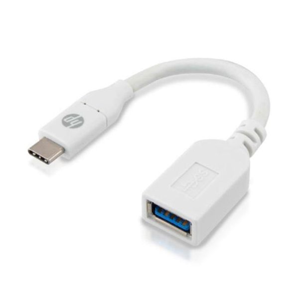 Hp Cable USB-C - USB-A Largo 10 cm