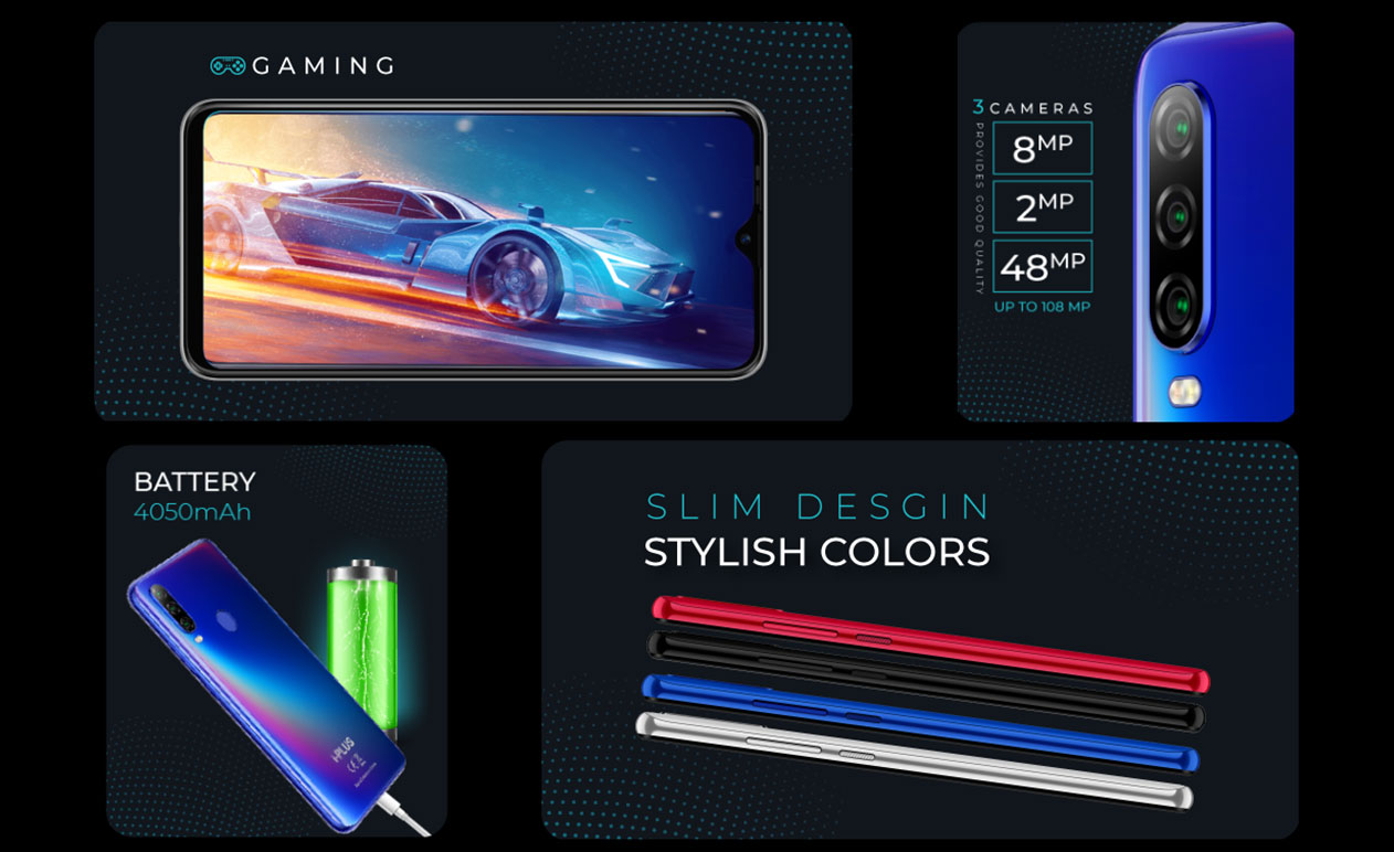 i Plus Alpha 3 6GB Ram, 128GB - Midnight Black